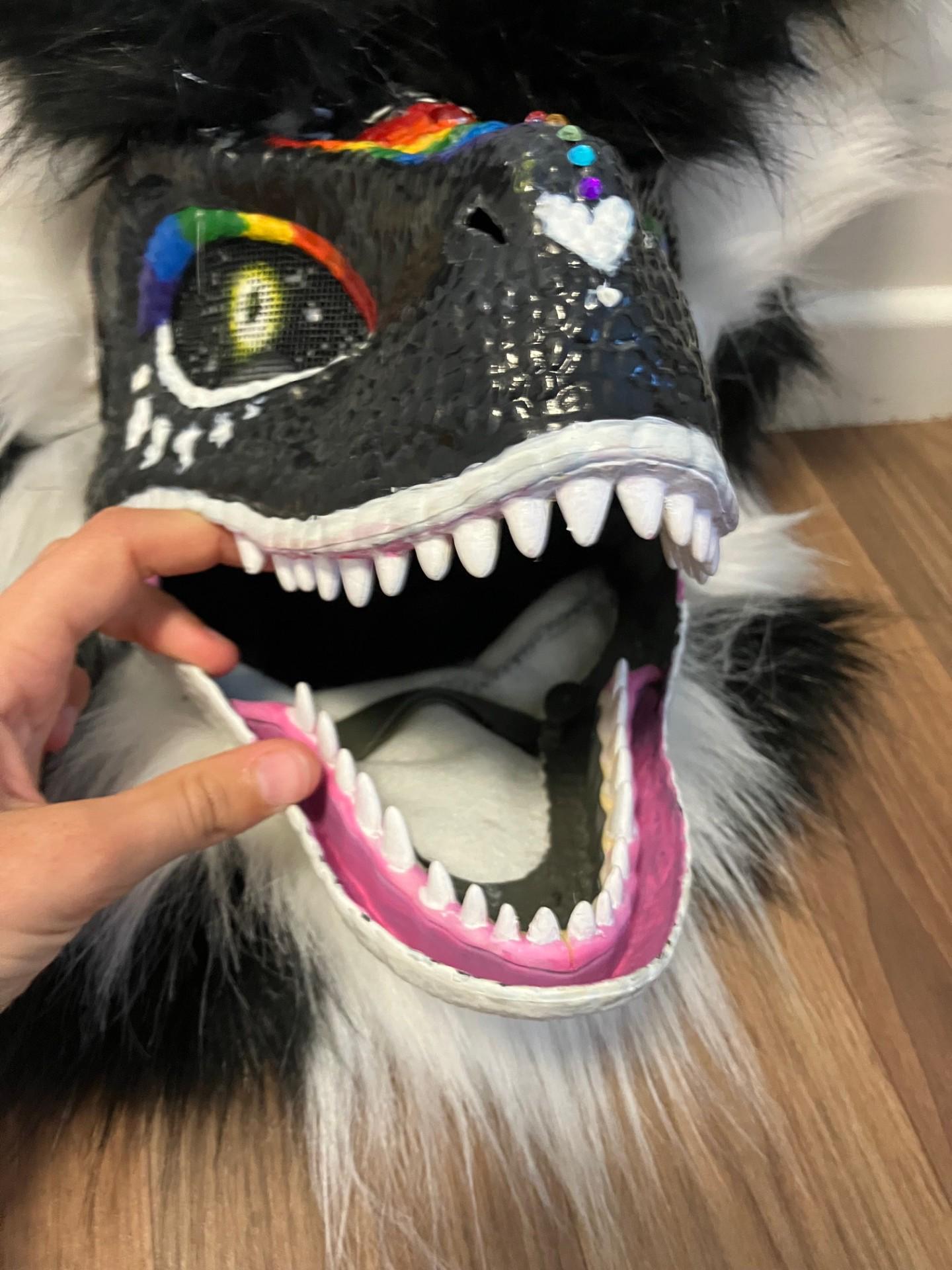 Premade Dinomask Mini-partial Fursuit - Etsy