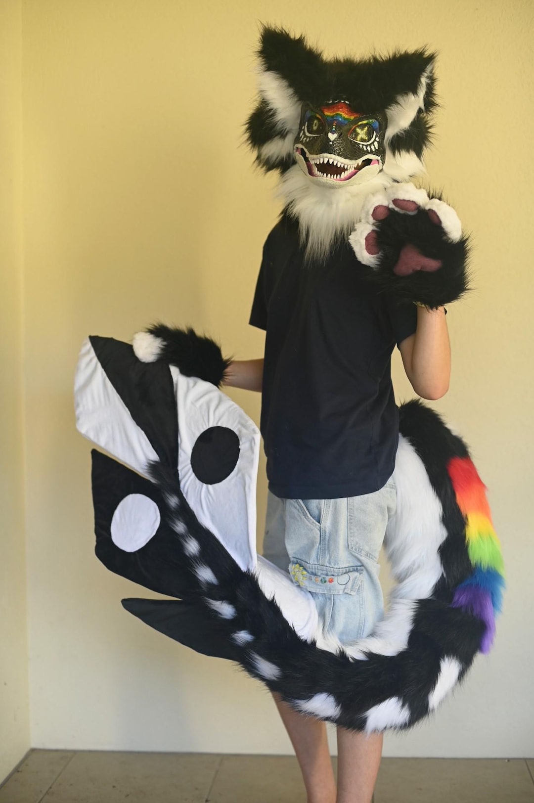 Premade Dinomask Mini-partial Fursuit - Etsy UK