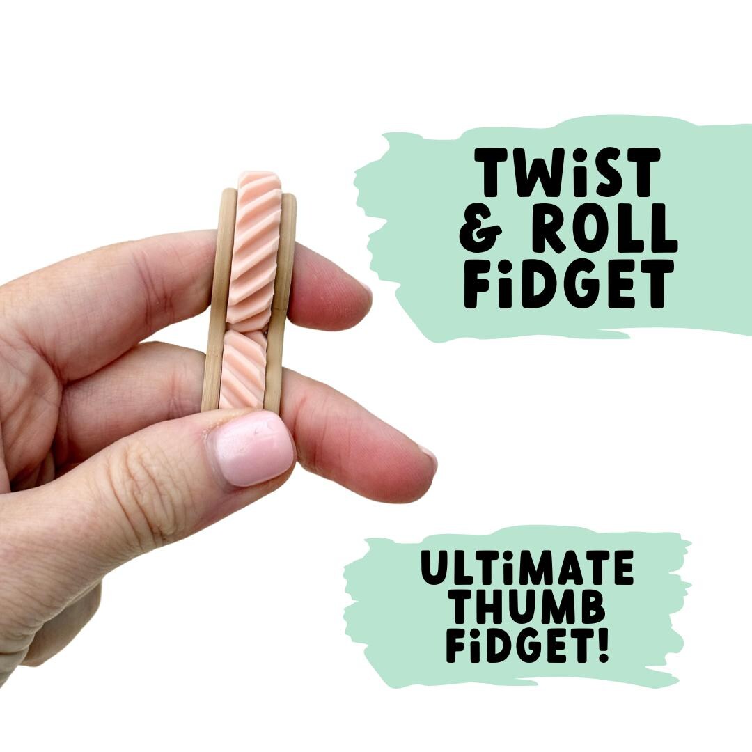 Finger Roller Fidget Toy | One-handed Tactile Sensory Tool - Etsy