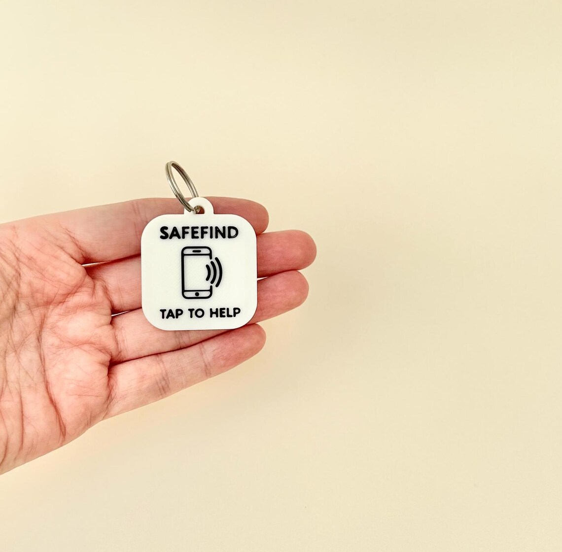 Personalized NFC Tag Keyring | Dementia & Memory Loss Aid - Etsy