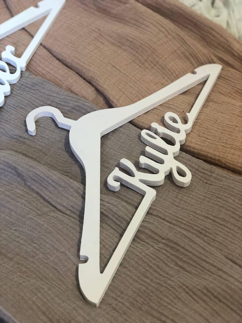 Custom Wood Hanger , Wood Hanger for Kids , Personalized Hanger ...