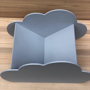 Сhildren's Cloud Book Shelf , Bookshelf Decor, Wooden Bookshelf, Baby ...