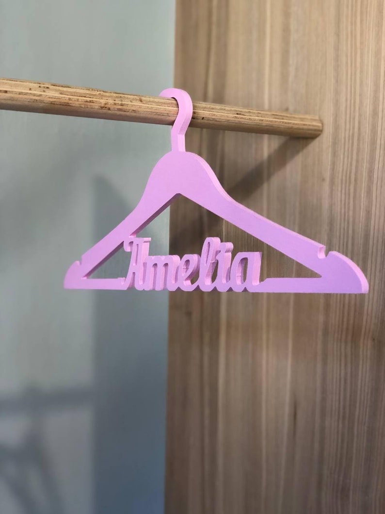 Hangers With Names, Coat Hanger, Kids Name Hanger, Custom Baby Hanger ...
