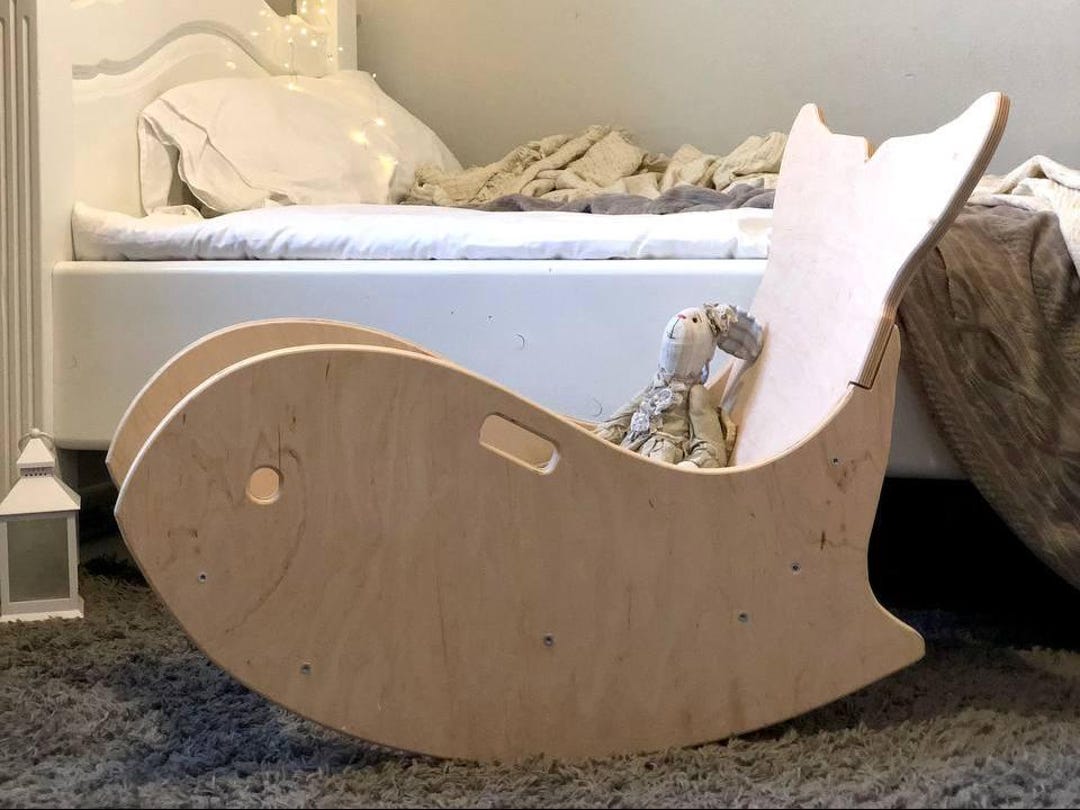 Pink Whale Rocking Chair,boho Nursery Decor, Toddler Rocker - Etsy