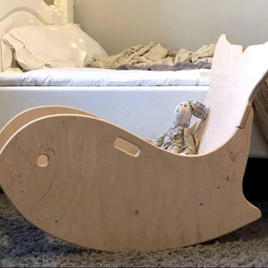 Pink Whale Rocking Chair,boho Nursery Decor, Toddler Rocker - Etsy