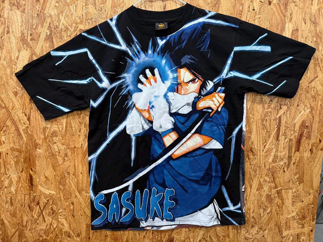 Modern Sasuke Lightning AOP Size XL - Etsy