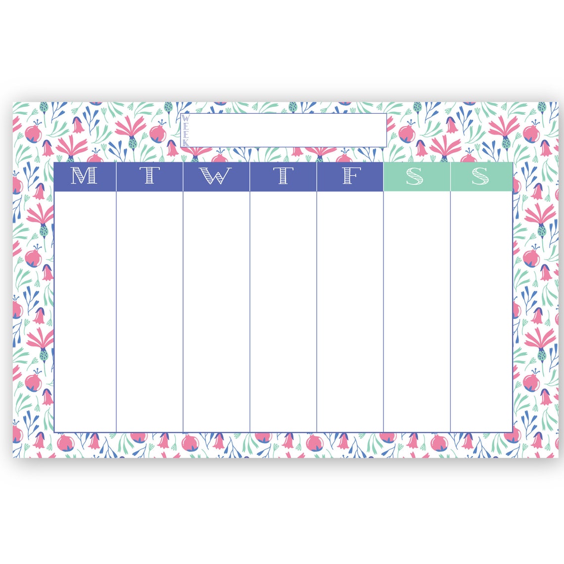 Large Weekly Planner Weekly Planner Pad Yearly Planner - Etsy