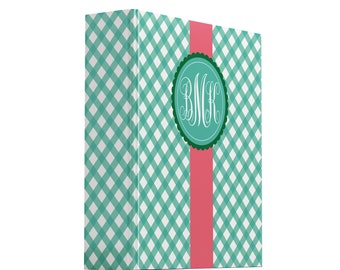 Monogrammed Binder | Etsy