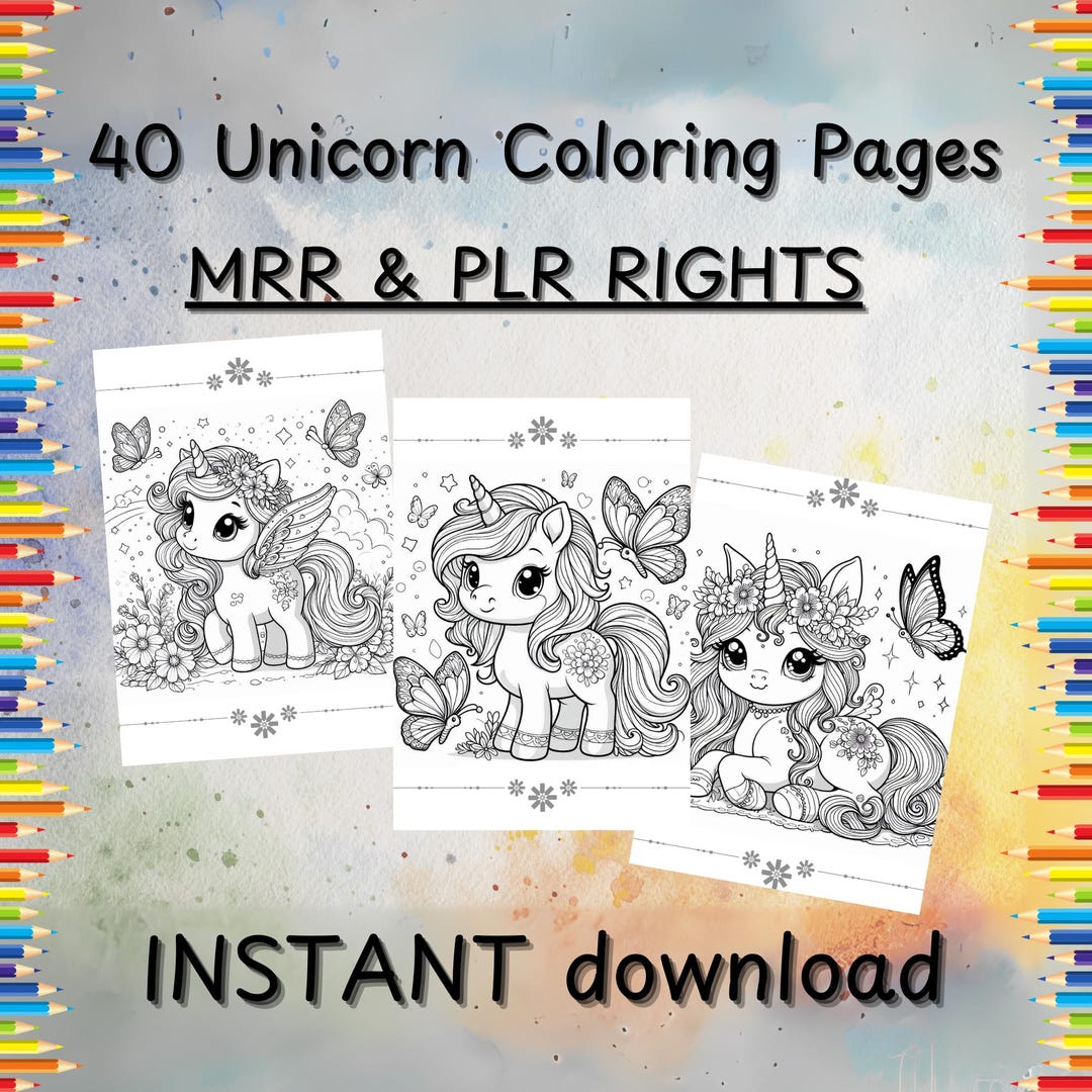 Unicorn Coloring Pages, Kids Coloring Activities, Printable Coloring ...
