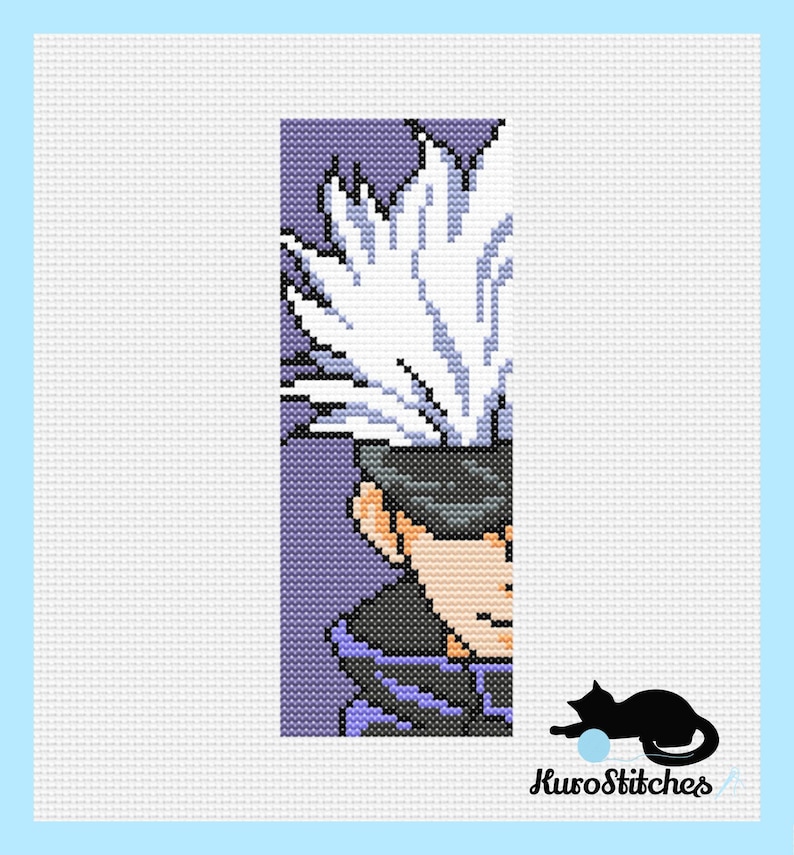 Gojo | Anime | Jujutsu Kaisen | Cross Stitch Pattern PDF - Etsy Australia