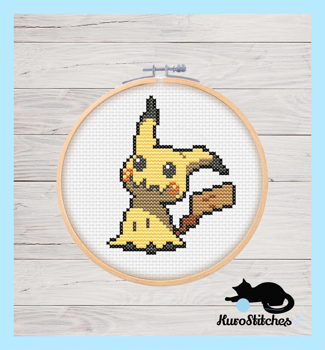 Mimikyu | Pokemon | Cross Stitch Pattern PDF - Etsy