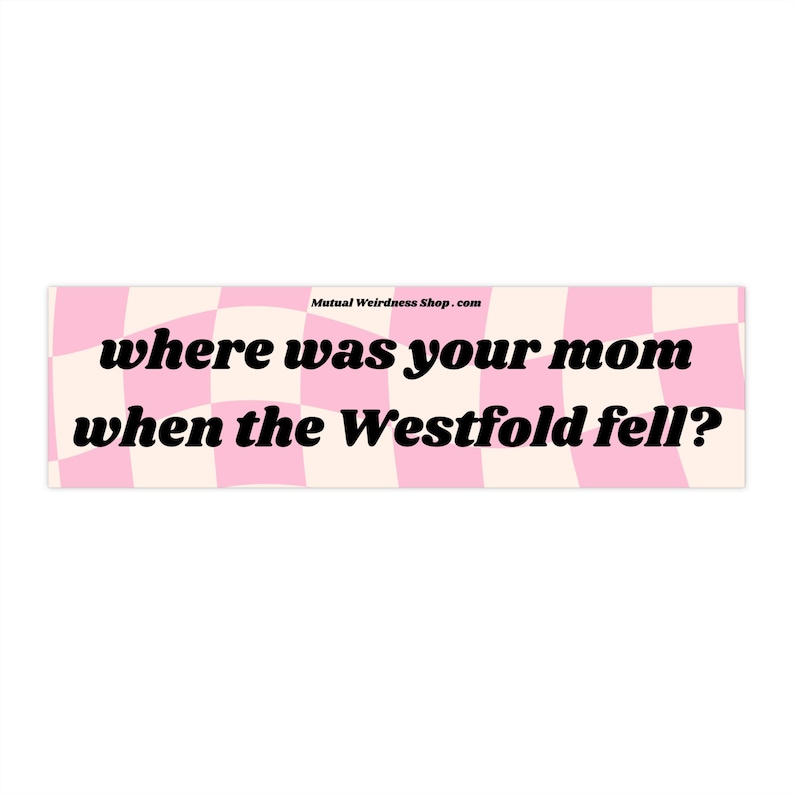 Your Mom Bumper Sticker | Funny Sticker | Nerd Culture | Lotr | Lord of ...