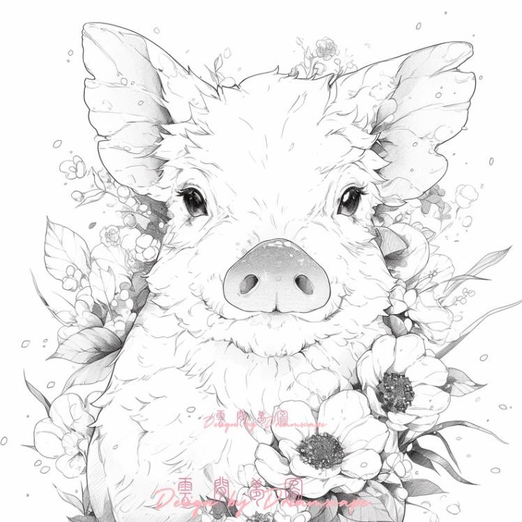 Printable Animal Line Art Collection - Perfect for Coloring and DIY Art ...
