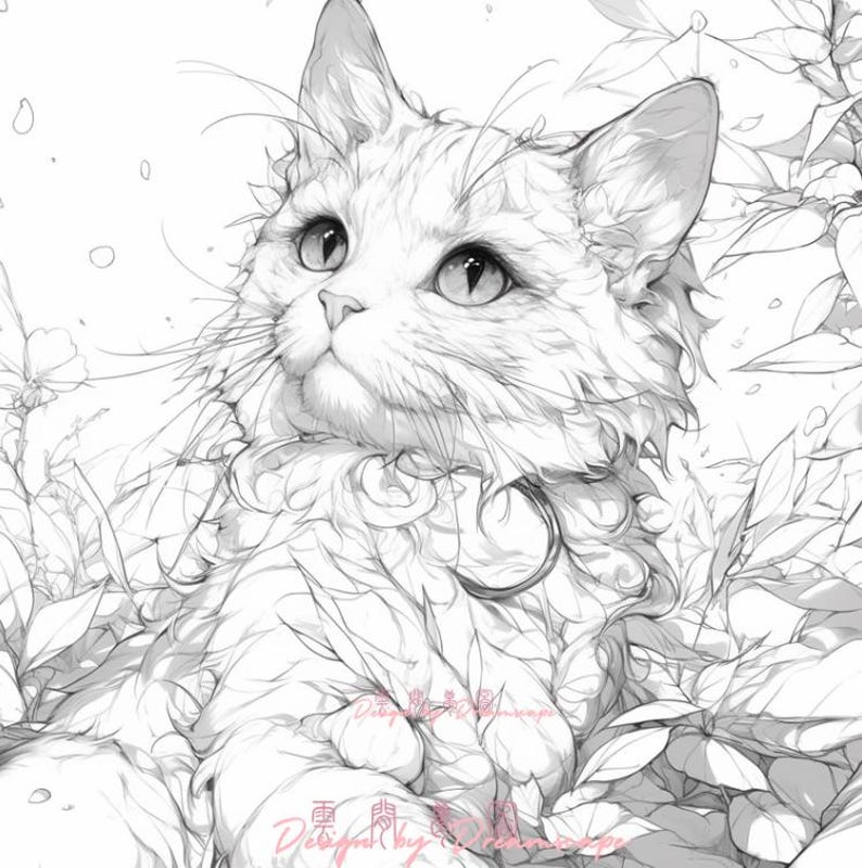 Printable Animal Line Art Collection - Perfect for Coloring and DIY Art ...