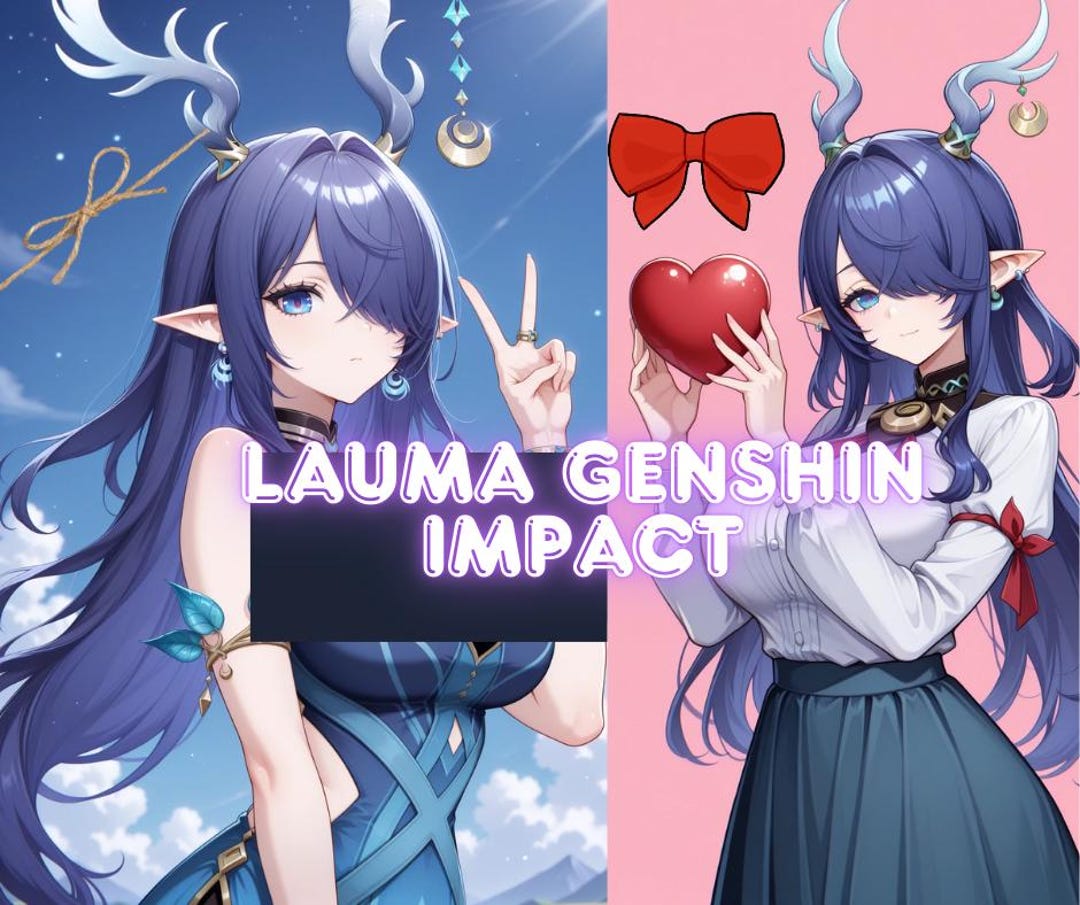 Lauma Genshin Impact Nod Krai – Artistic Digital Pack | 417 Stylized ...