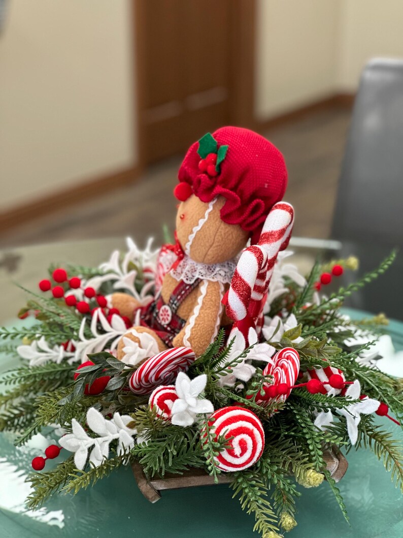 Gingerbread Girl Centerpiece - Etsy