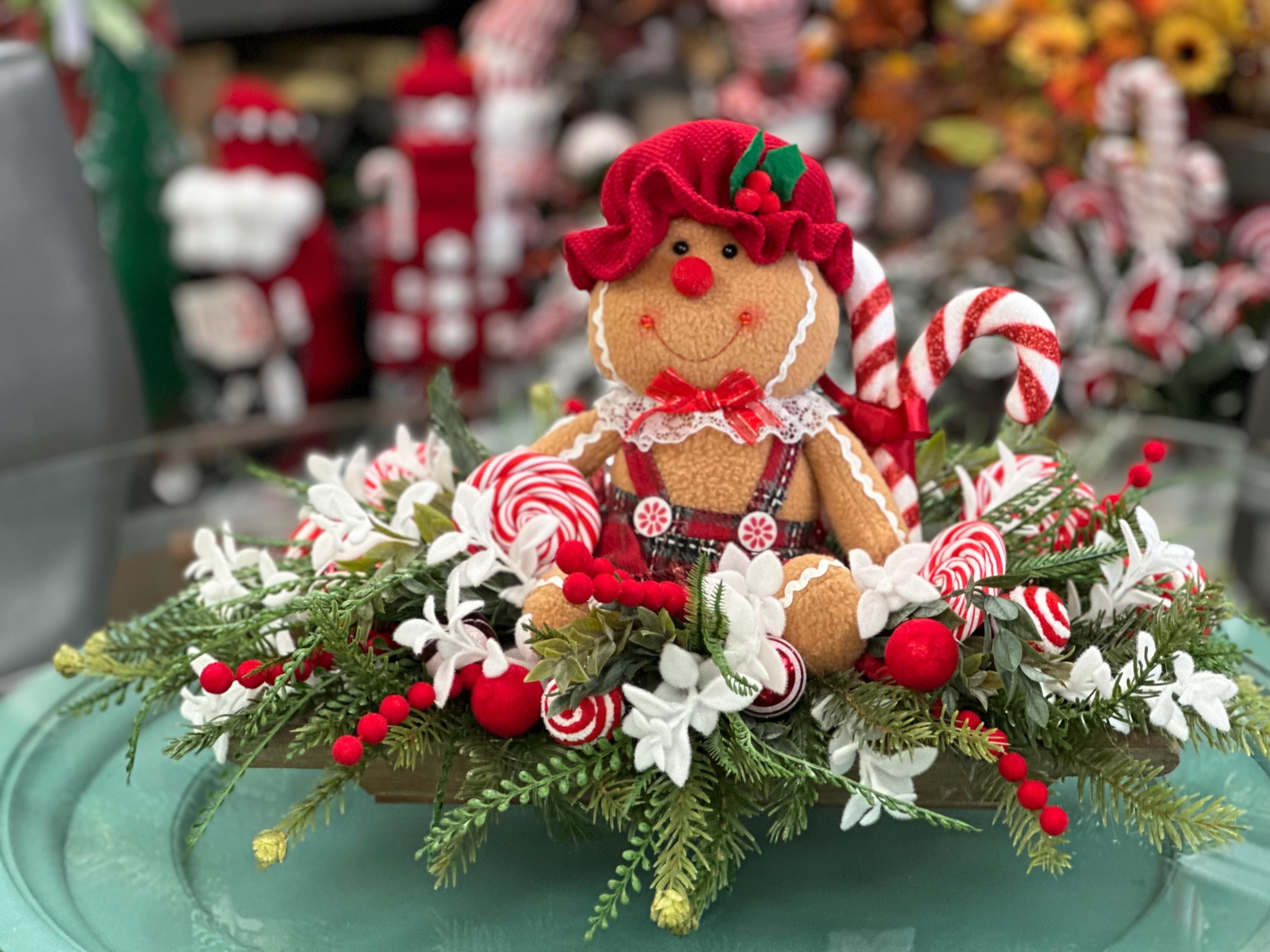 Gingerbread Girl Centerpiece - Etsy