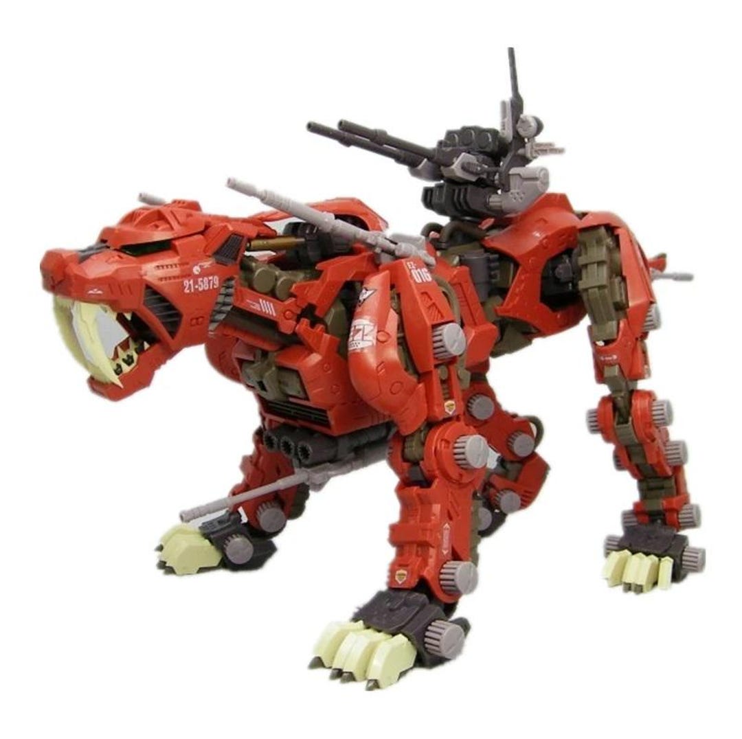 Action Figure ZOIDS EZ-016 Red Saber Tiger Building Blocks Model Kit ...