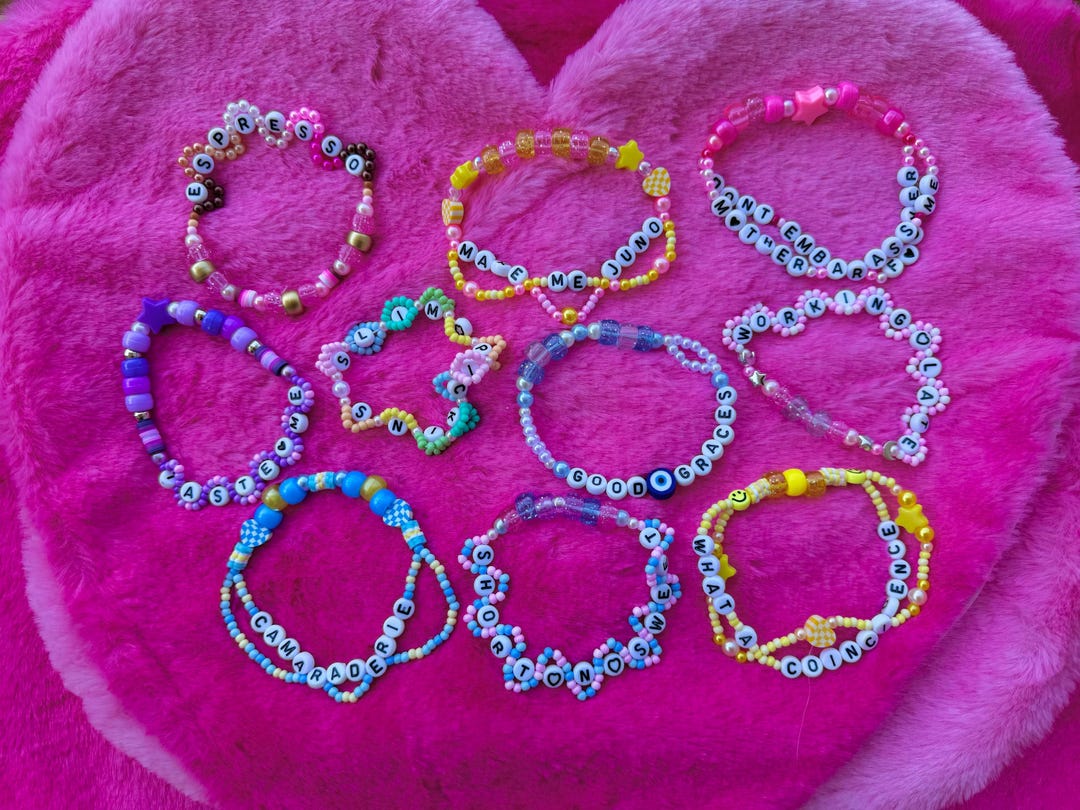 Sabrina Carpenter Friendship Bracelets | Juno | Bed Chem | Espresso ...