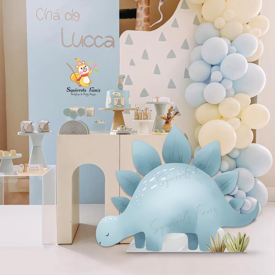 Dinosaur Cutout Standee Baby Shower Big Decor With Cutline Party ...