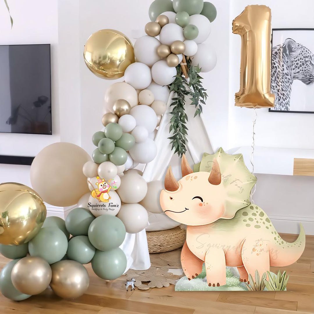 Dinosaur Cutout Standee Baby Shower Big Decor With Cutline Party ...