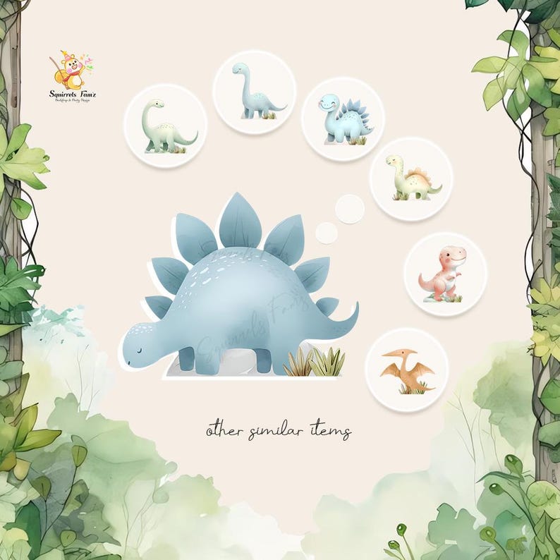 Dinosaur Cutout Standee Baby Shower Big Decor With Cutline Party ...