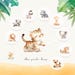 Safari Tiger Cutout Standee Animal Cute Baby Shower Big Decor Tiger ...