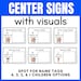 Printable Center Signs for Preschool and Pre-k Classrooms With Custom ...