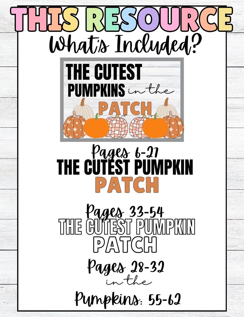 Fall Bulletin Board for Classroom Decor Cutest Pumpkin in the Patch ...