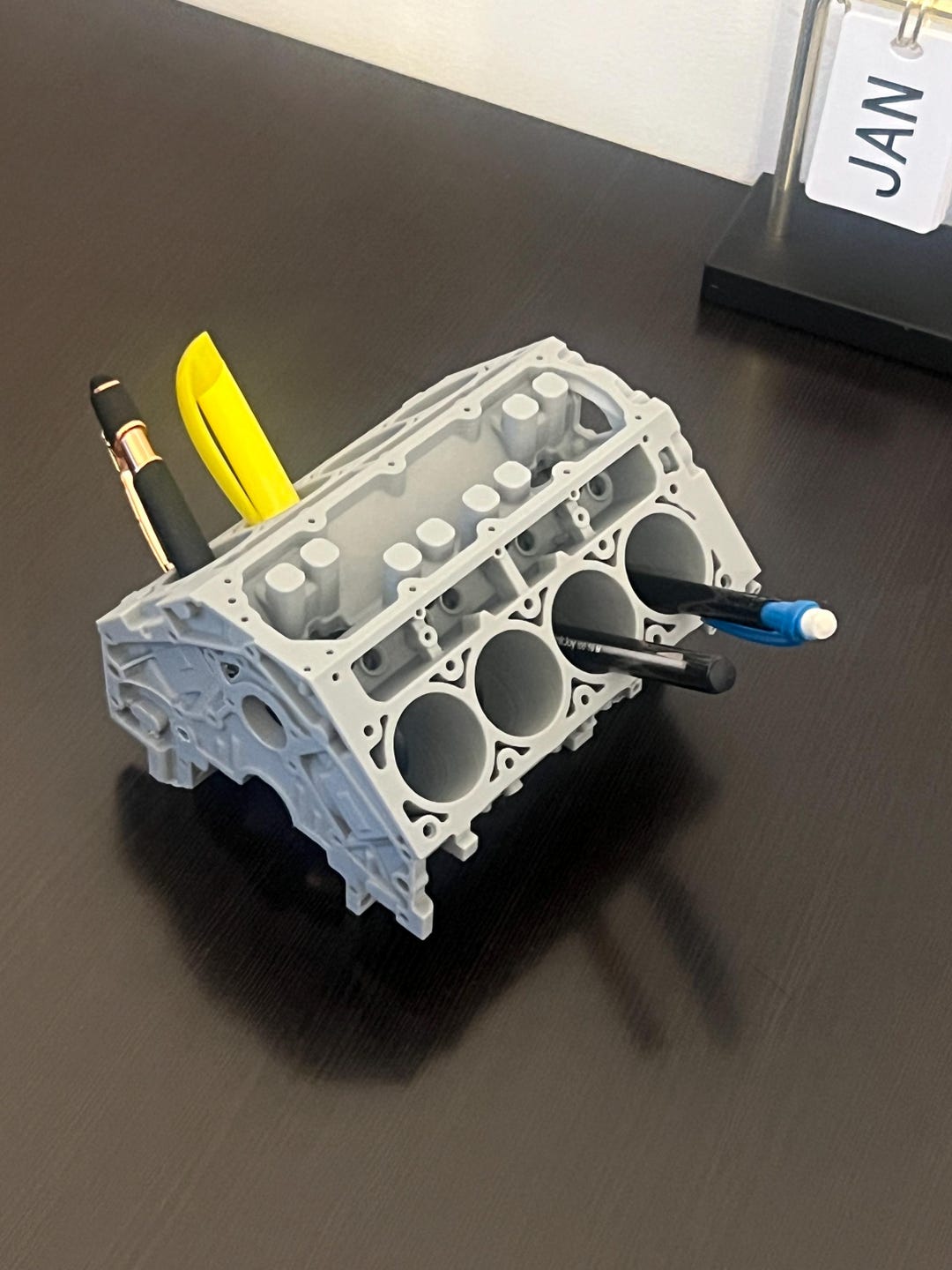 Chevy LS Engine Pen Holder, Car Enthusiast Gift for Him - Etsy