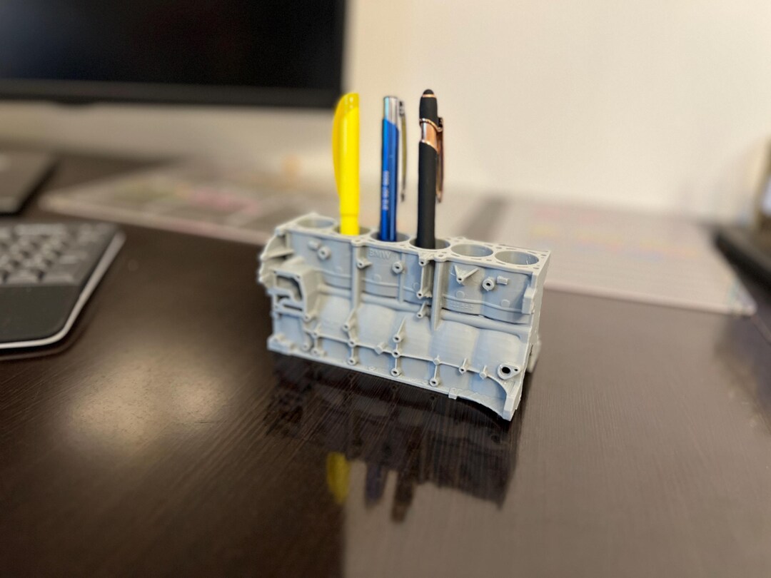 BMW M3 M Series S54 Engine Block Pen Holder Model Display Father's Day ...