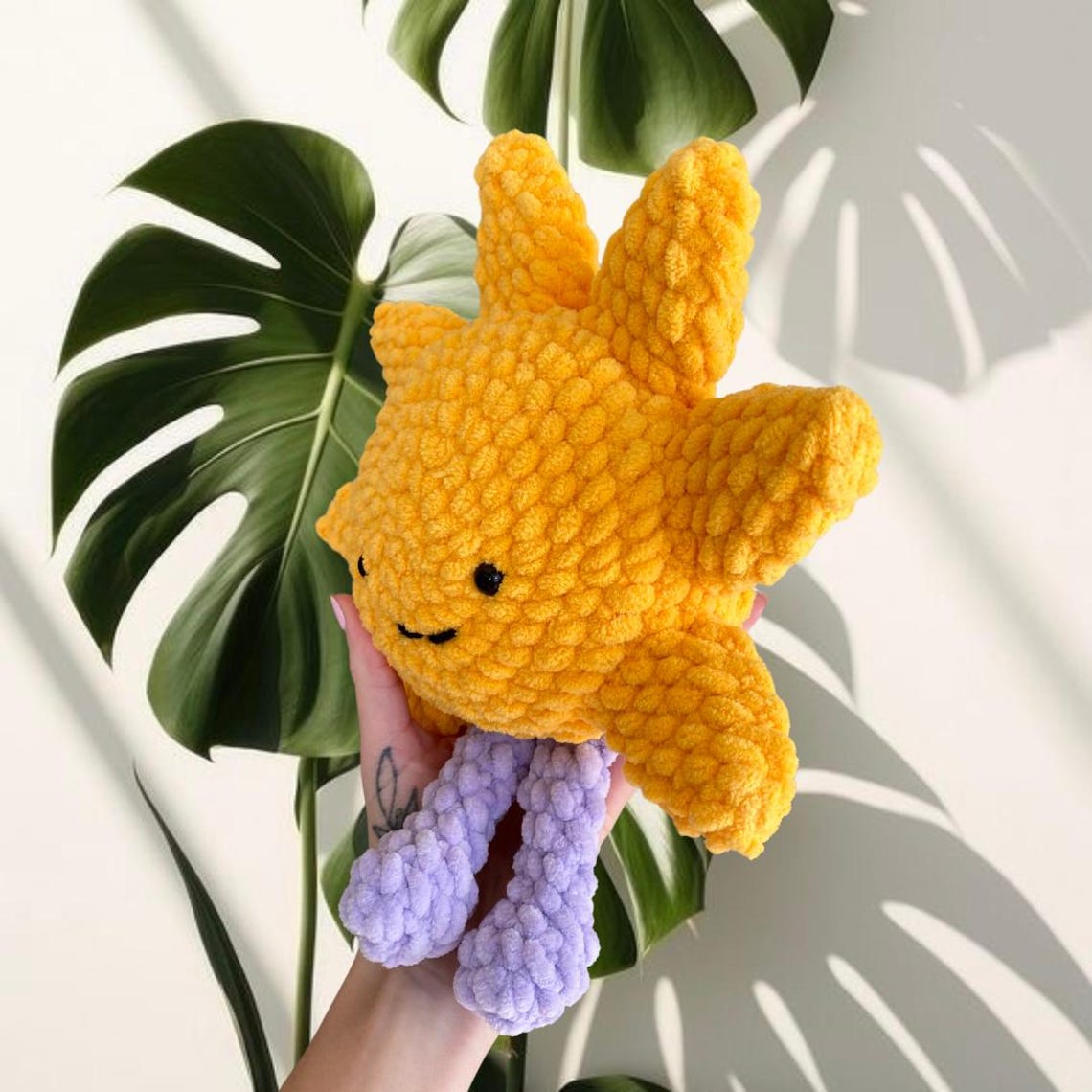 Sun Pal Plushie Pattern, Amigurimi Pattern, Crochet Sun Pattern ...