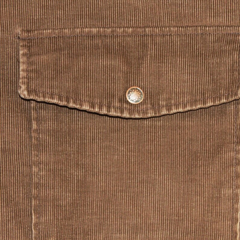 Mens Vintage Brown Corduroy Sherpa Line Western Gorpcore Biker Vest ...