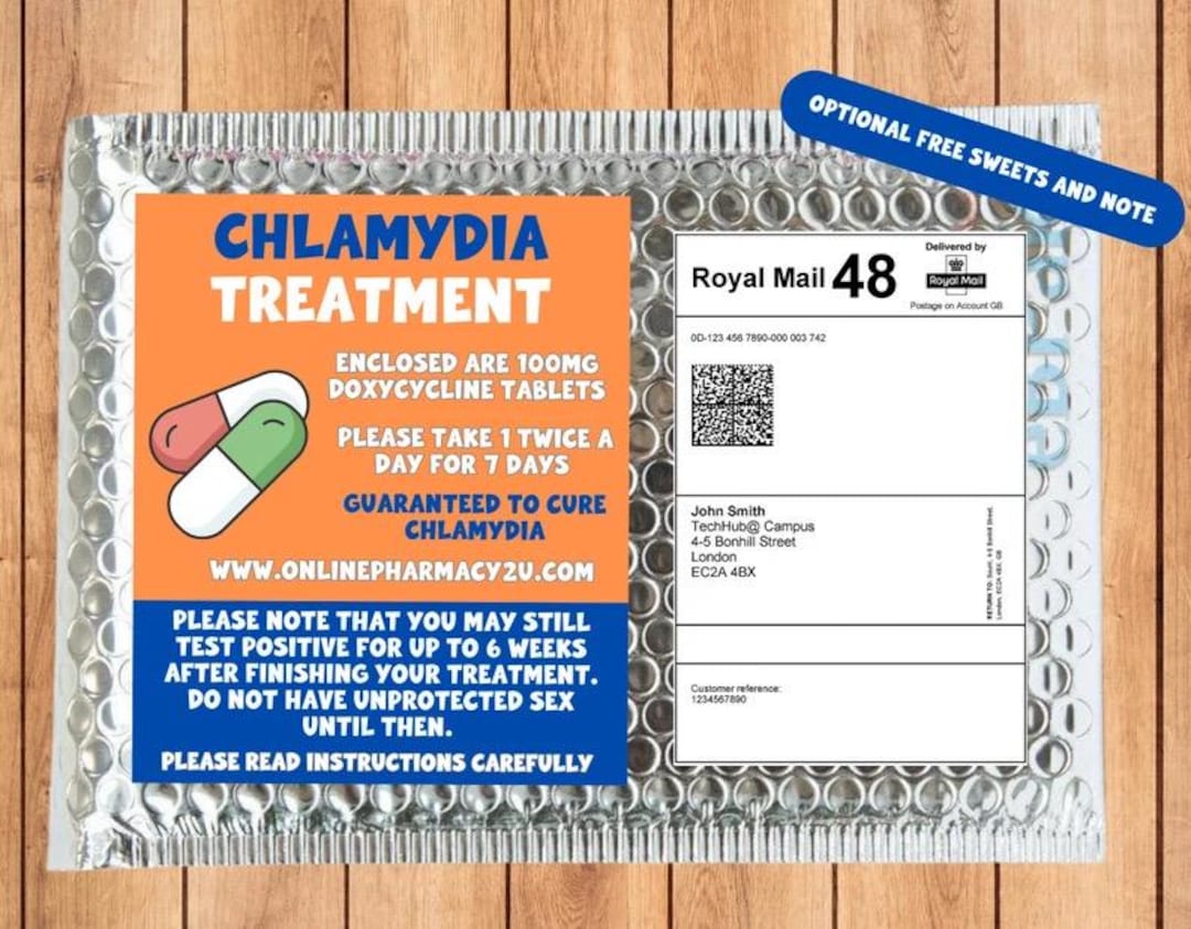 CHLAMYDIA TREATMENT Prank Mail Package Sent Directly to Friend Adult ...