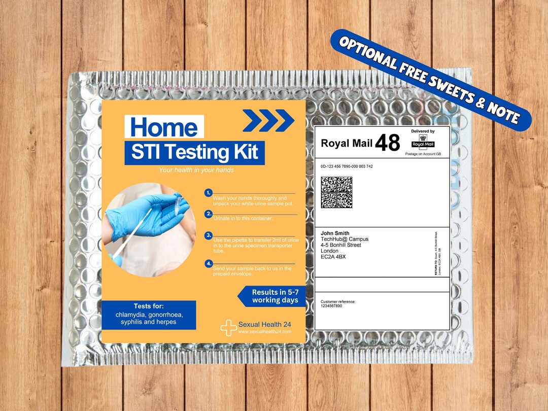 STI TEST- Prank Mail Package - Sent Directly to Friend - Adult Joke ...