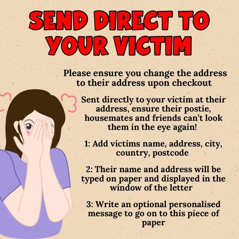 CYBER SECURITY Prank Mail Package Sent Directly to Friend Adult Joke ...