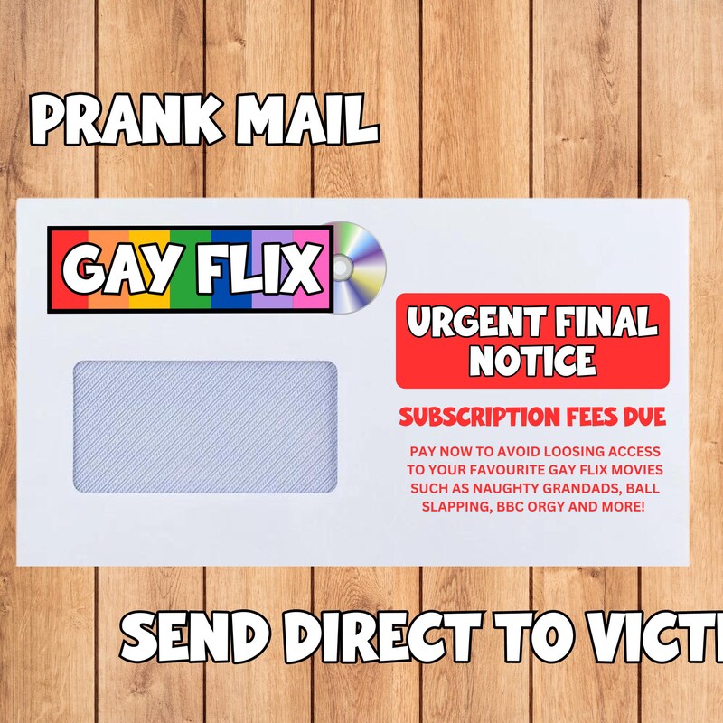 Prank Mail - Etsy