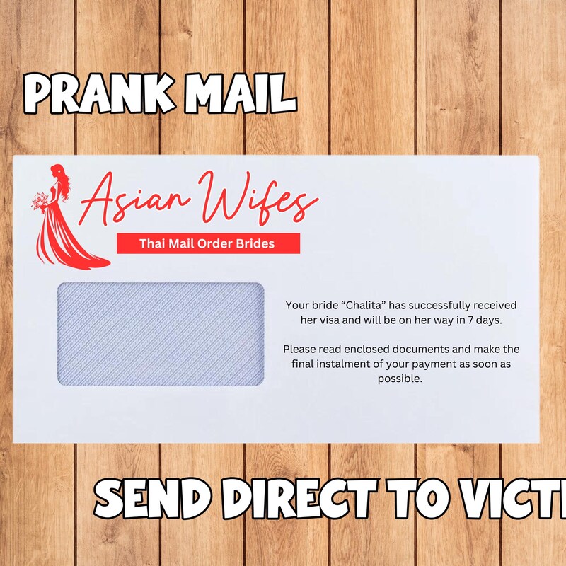 Prank Mail - Etsy