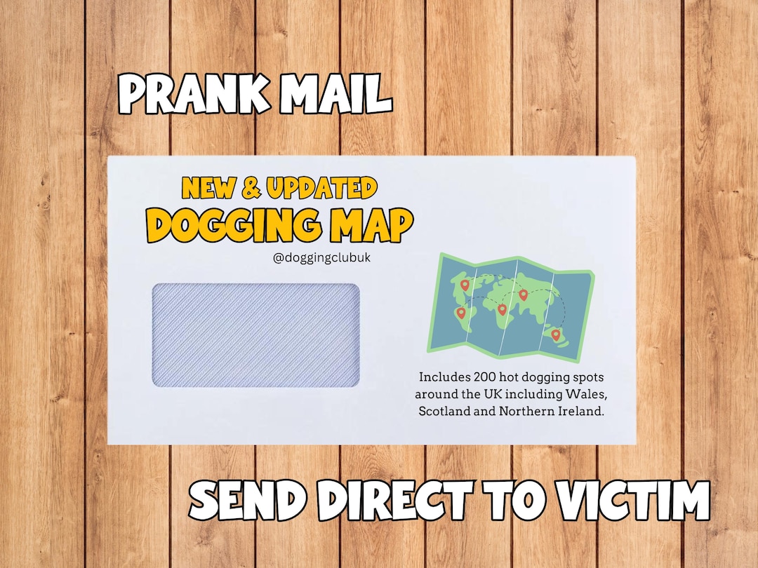 DOGGING Prank Mail Package Sent Directly to Friend Adult Joke Parcel ...