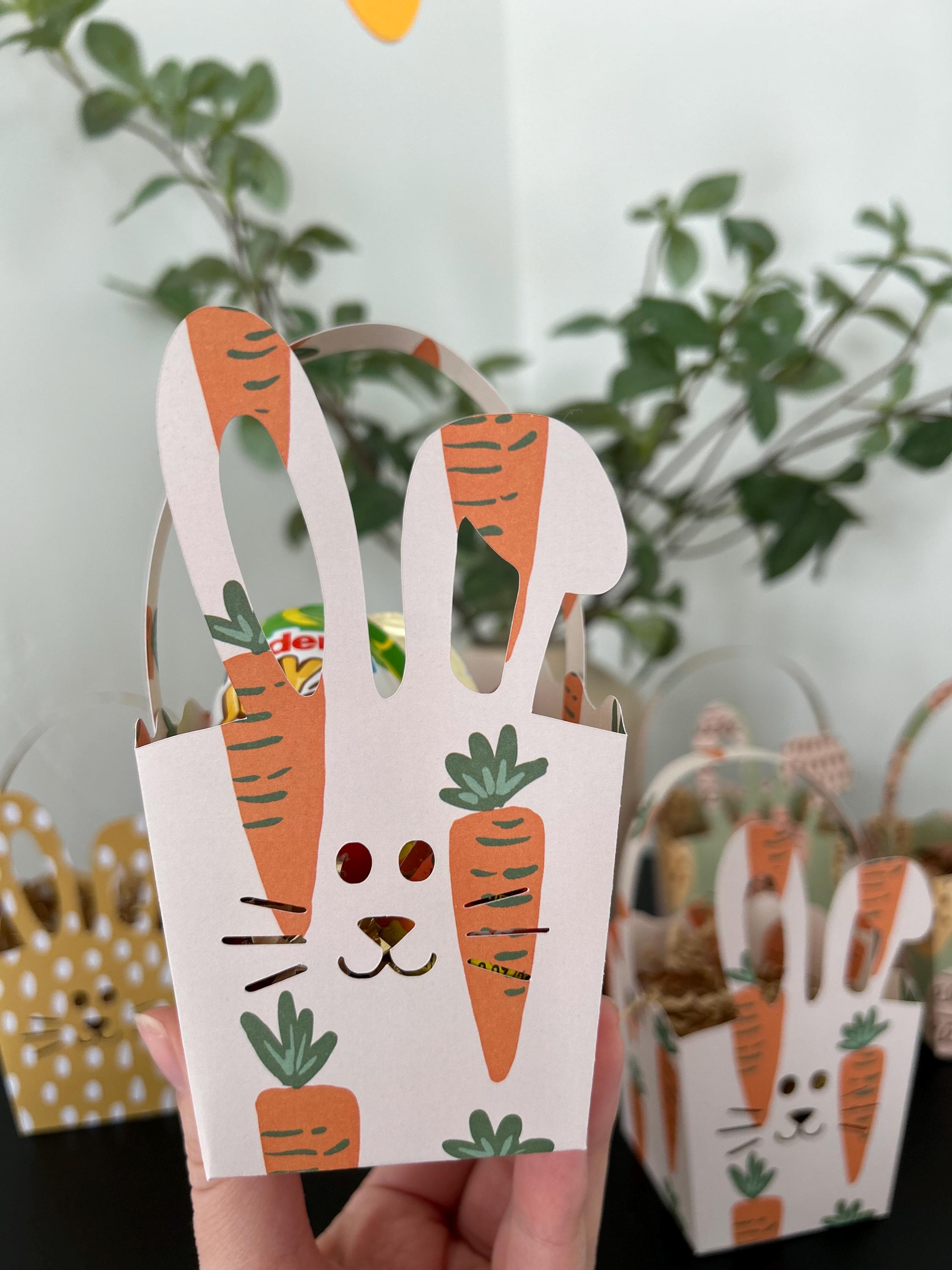 Easter Bunny Gift Boxes With Handle - Etsy