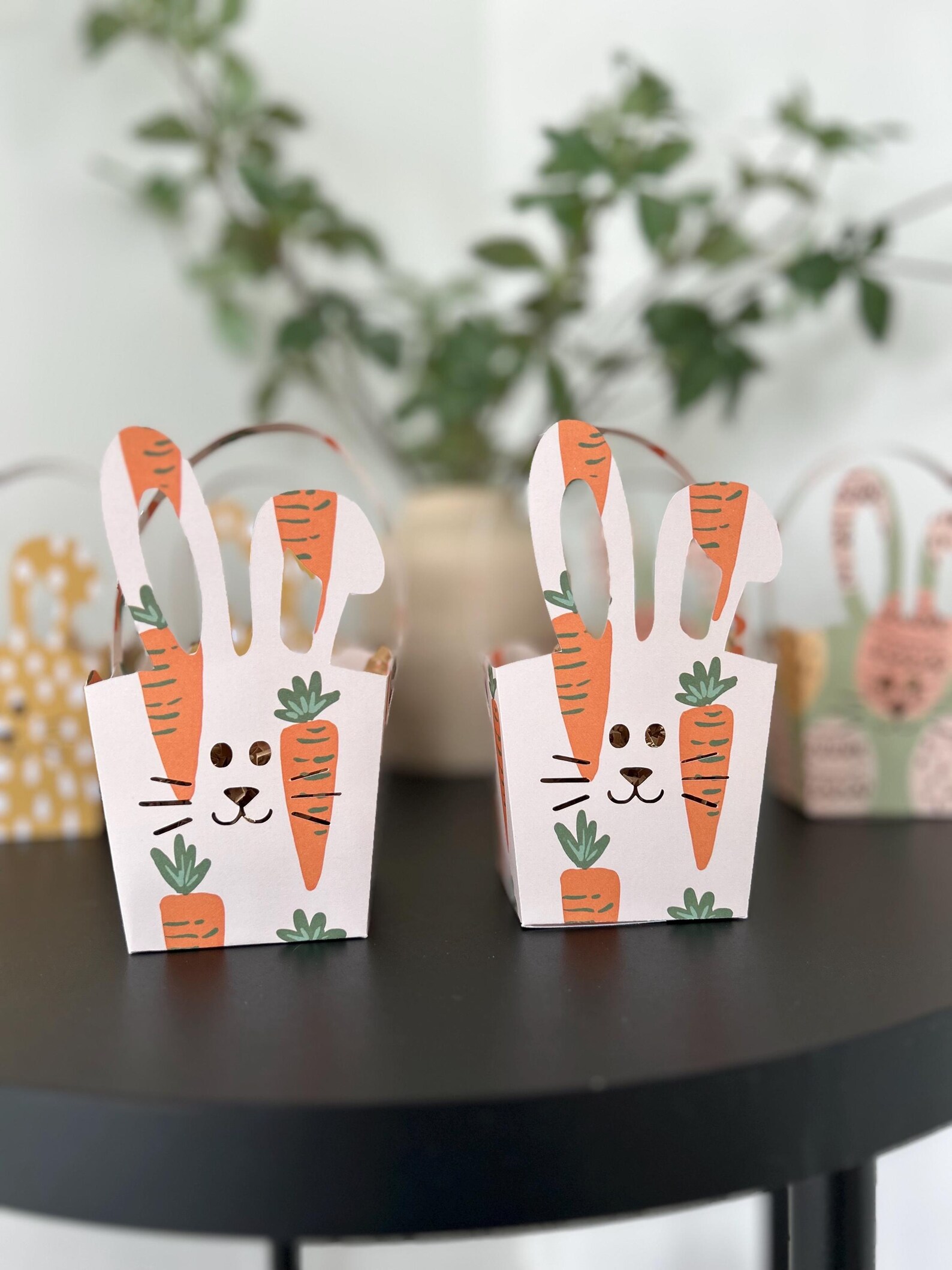 Easter Bunny Gift Boxes With Handle - Etsy