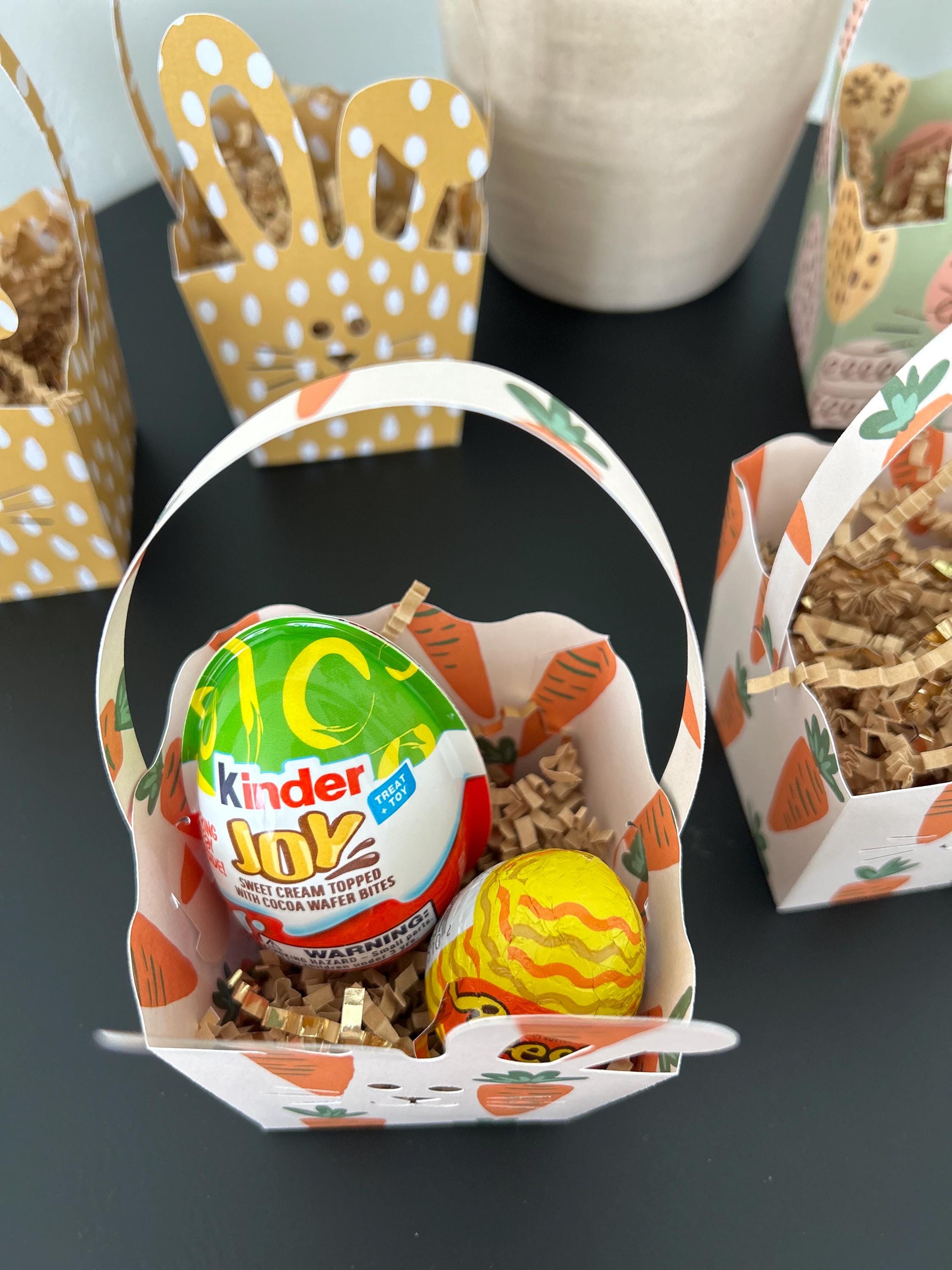 Easter Bunny Gift Boxes With Handle - Etsy