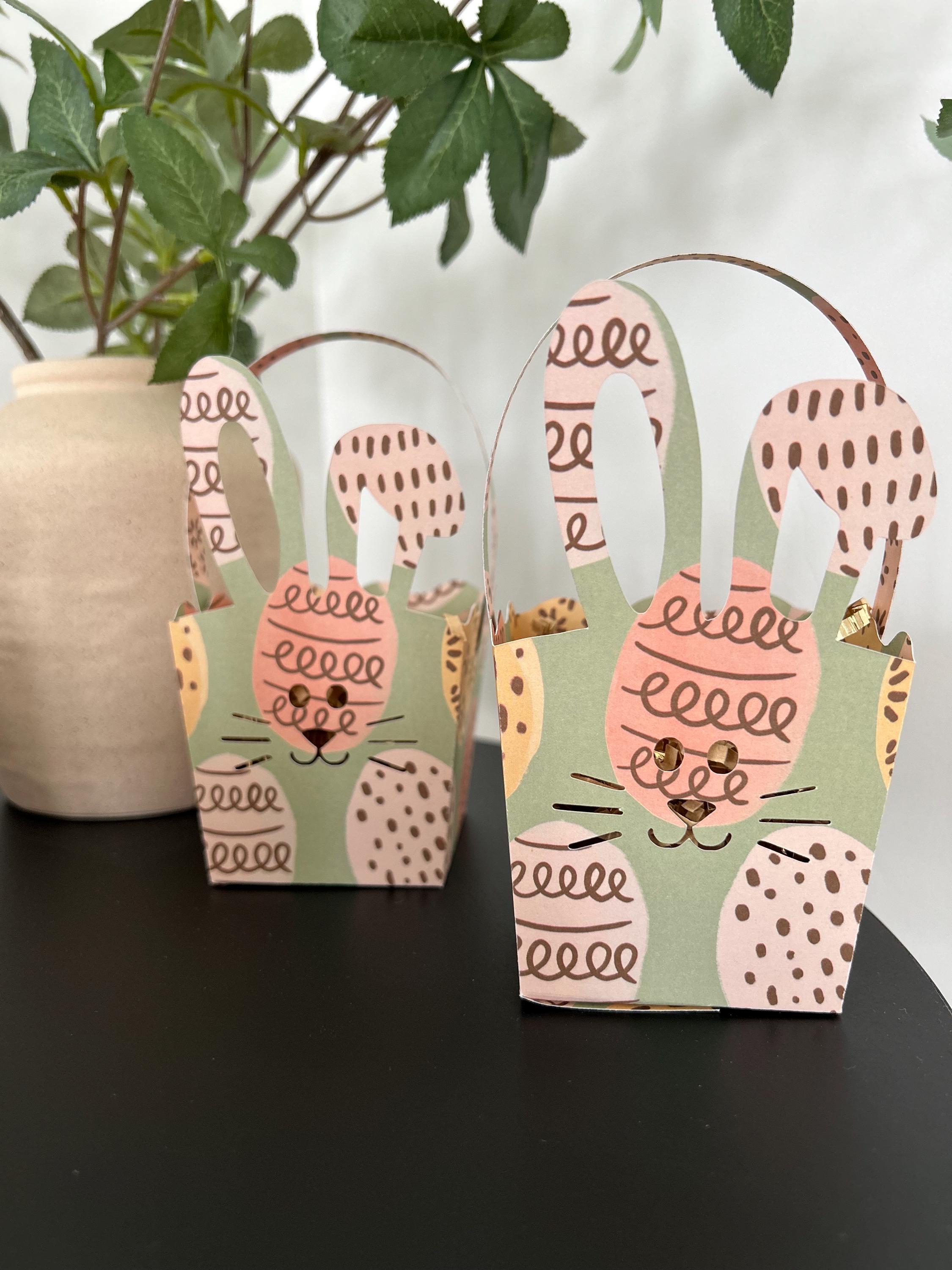 Easter Bunny Gift Boxes With Handle - Etsy