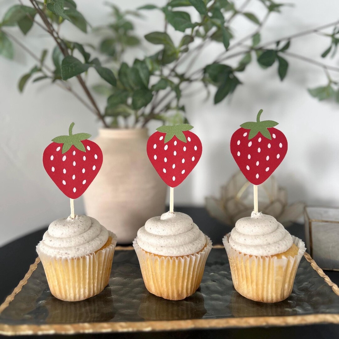 It’s Berry Fun Cupcake Toppers - Etsy