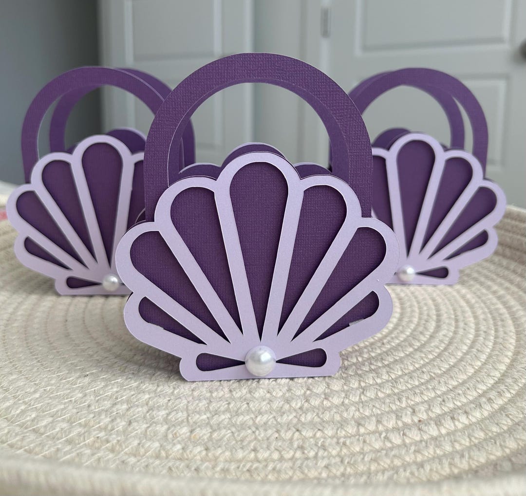 Seashell Party Favor Bags - Etsy