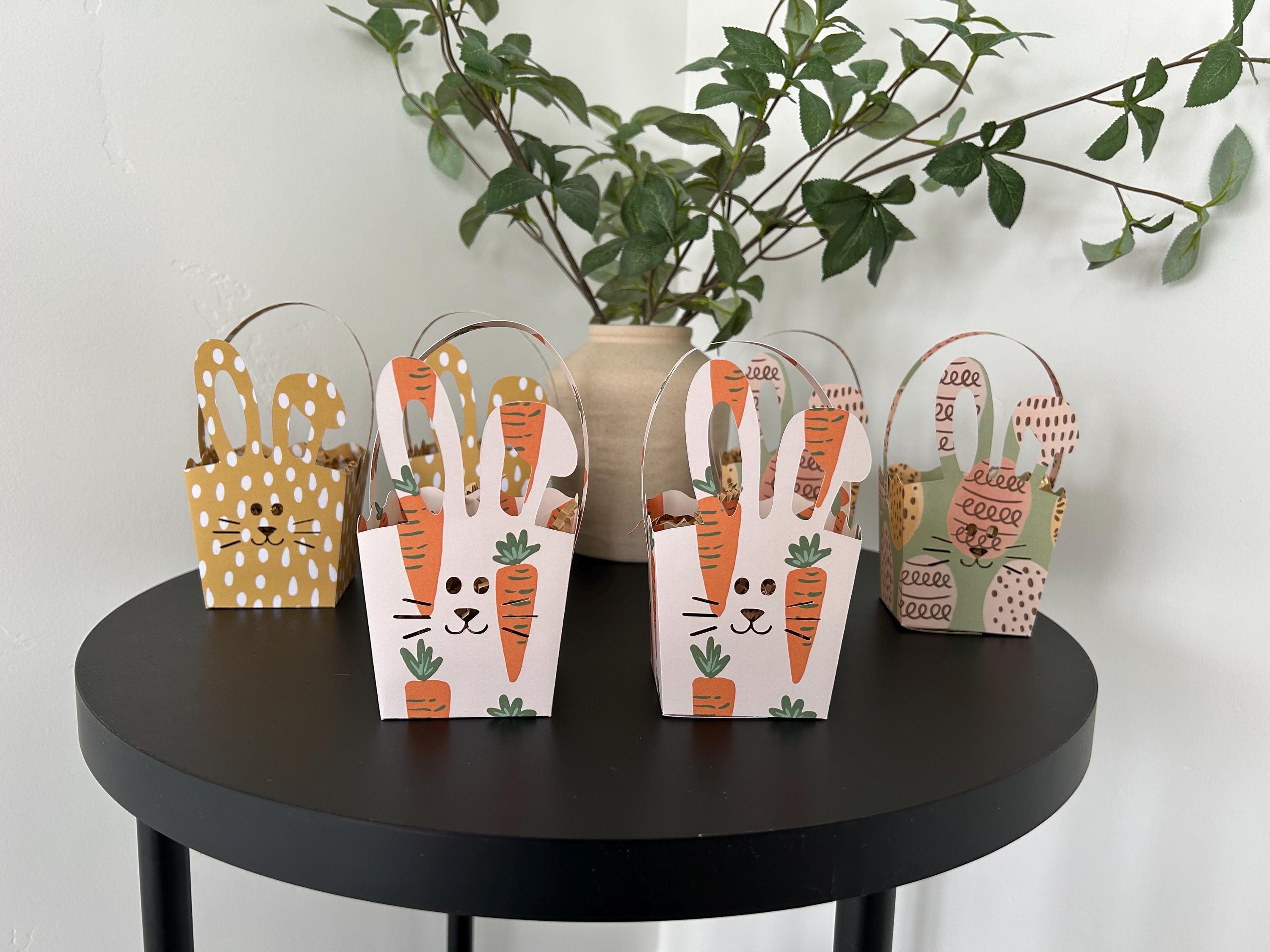 Easter Bunny Gift Boxes With Handle - Etsy