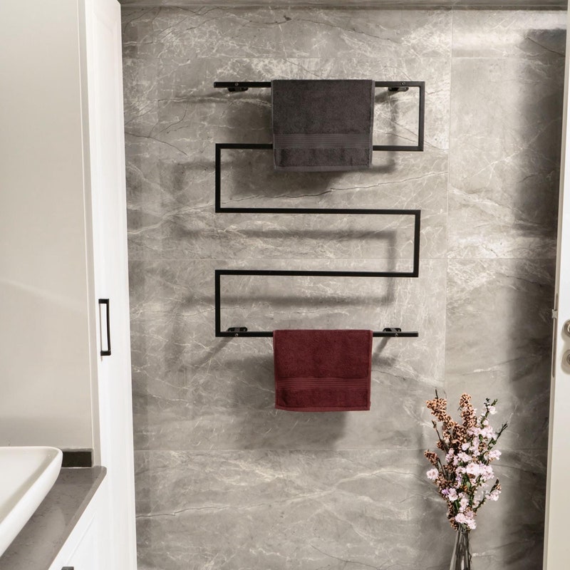 Hand Towel Rack Mounted - Etsy