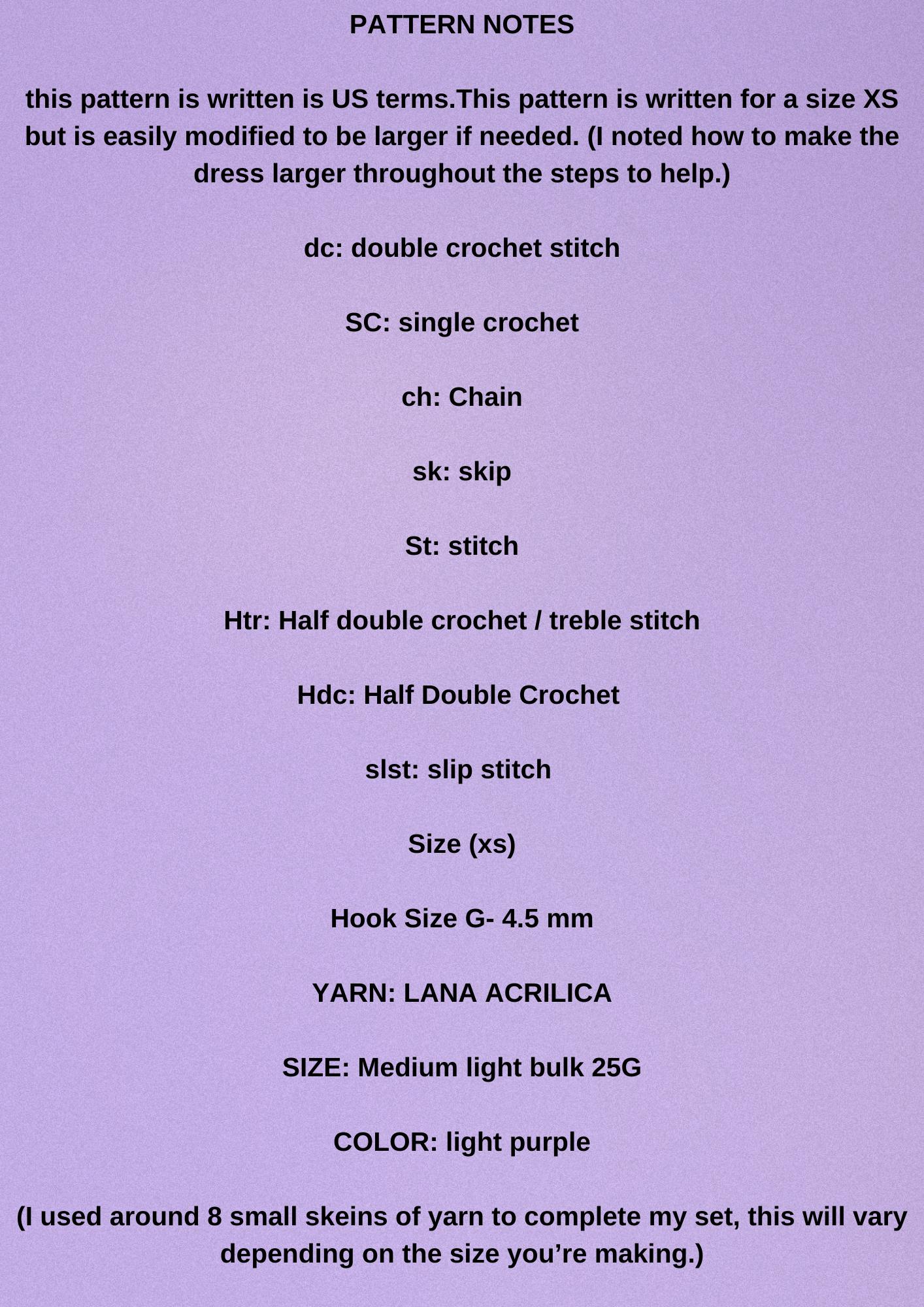 Crochet 2 Piece Matching Skirt Set PATTERN ONLY. Crochet Set, Crochet ...