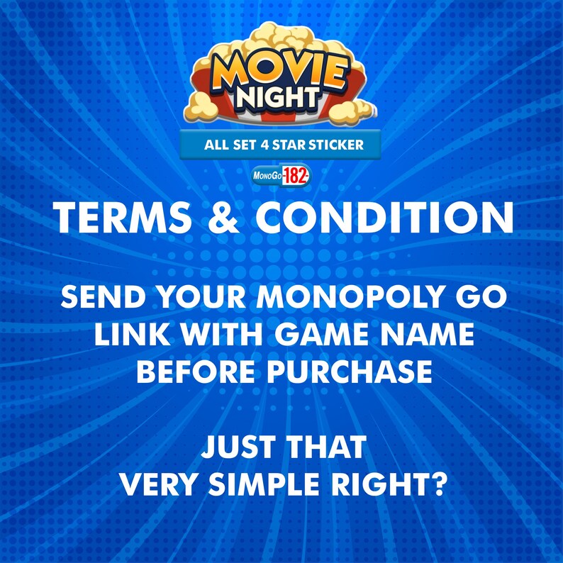 Mono Go 4 STAR Sticker 1 Piece (set 8-18) - Gold Sticker Are Not ...