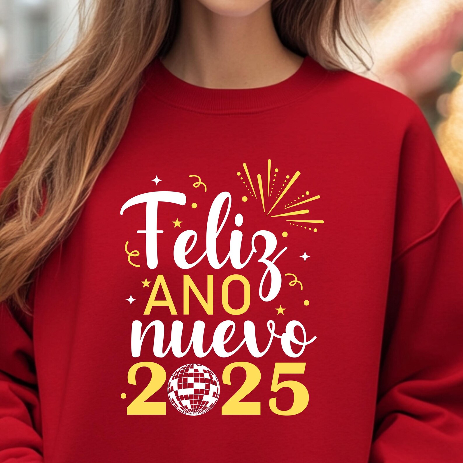 Feliz Año Nuevo 2025 SVG, Happy New Year 2025 Svg, Spanish New Year ...
